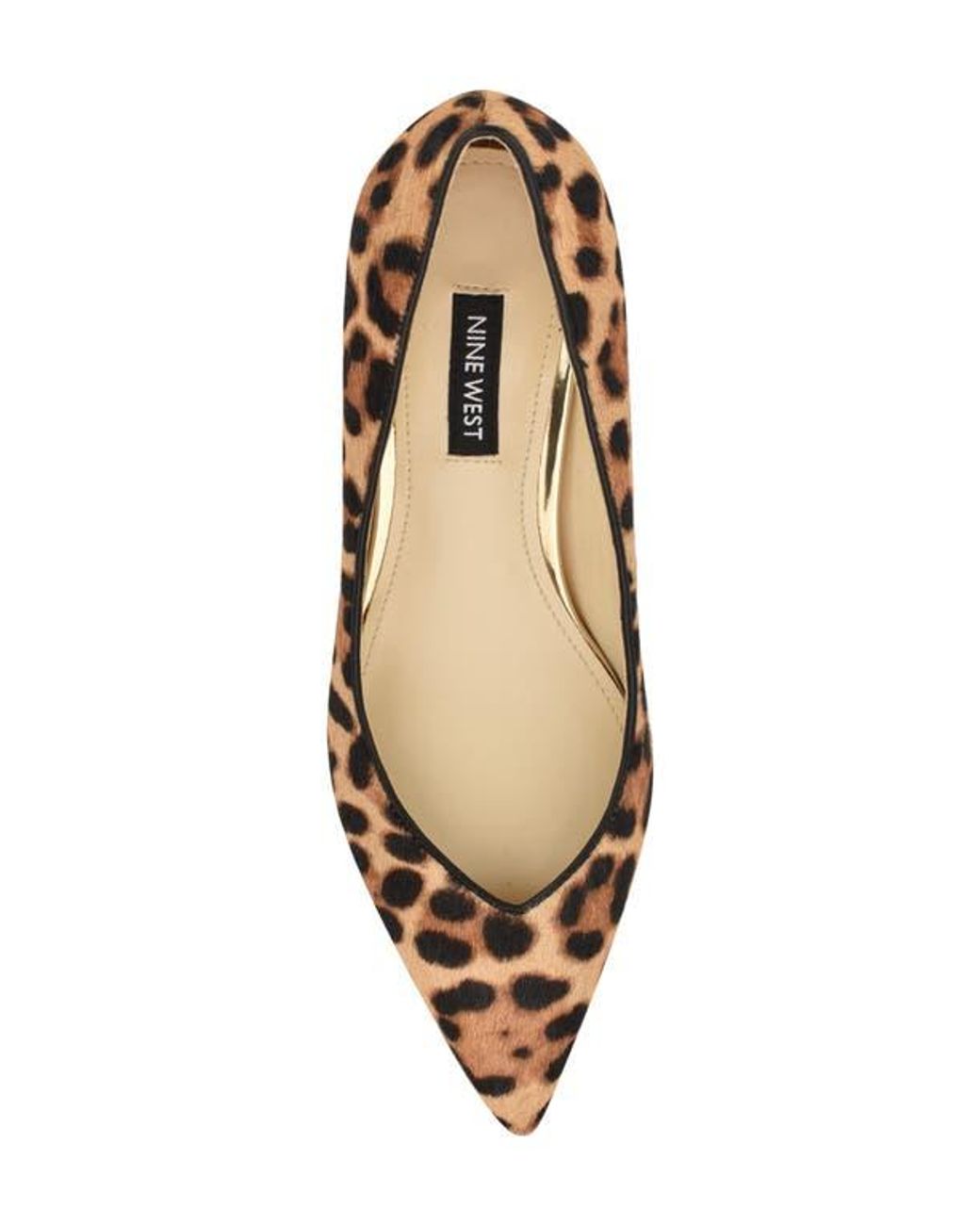 Nine West Ariella Kitten Heel Pump in Metallic | Lyst