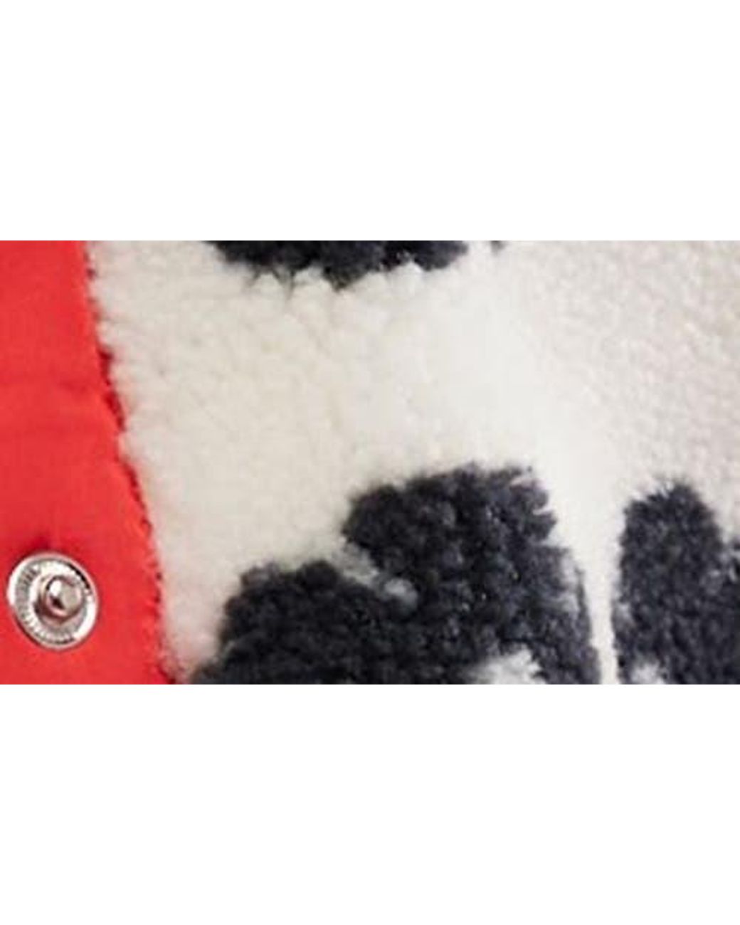 Free People Rocky Ridge Printed Fleece Jacket in Red | Lyst