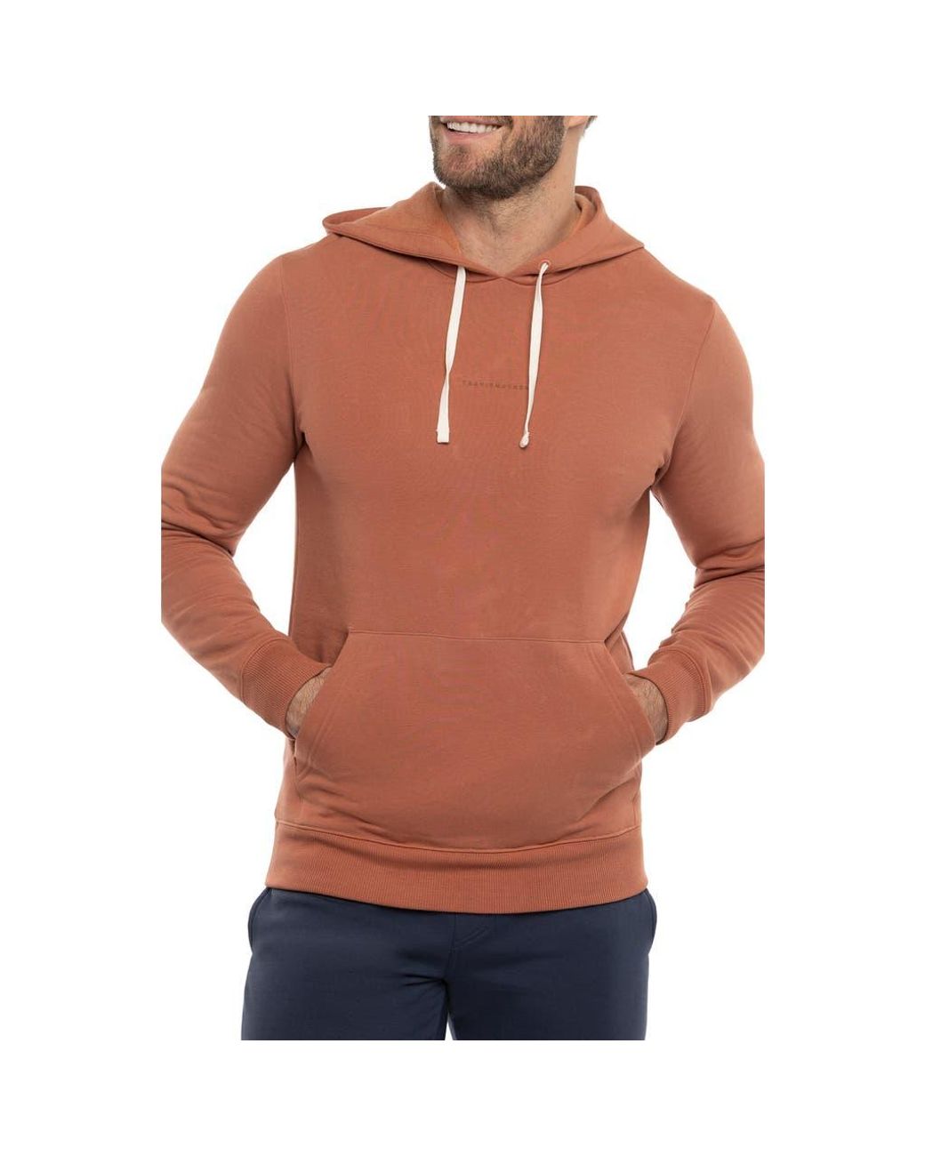 Travis Mathew Coastal Cloud Hoodie in Orange for Men | Lyst