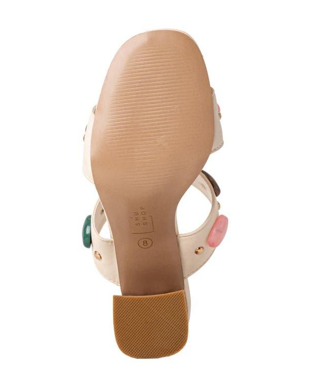 Shu Shop Elizabeth Block Heel Sandal in Pink | Lyst