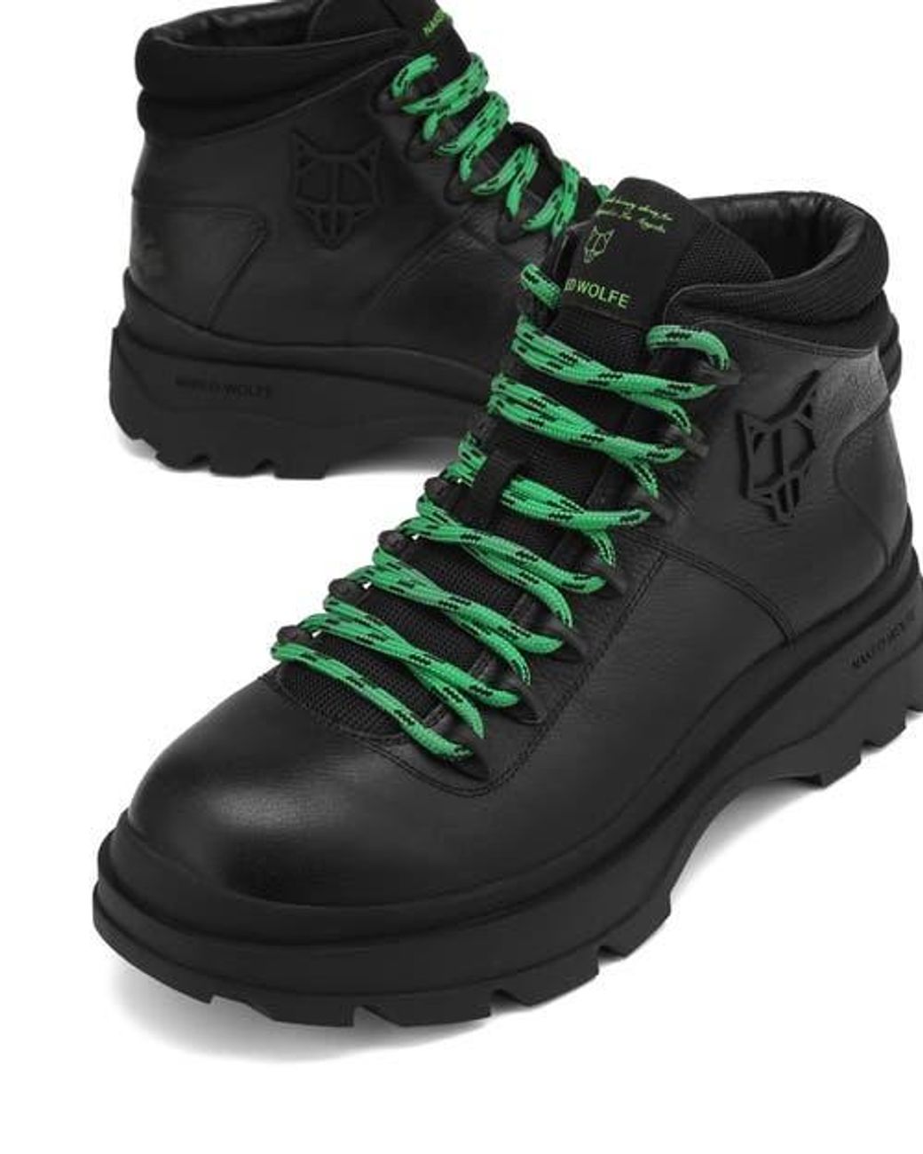 Naked Wolfe Aspire Leather Boot in Black for Men | Lyst