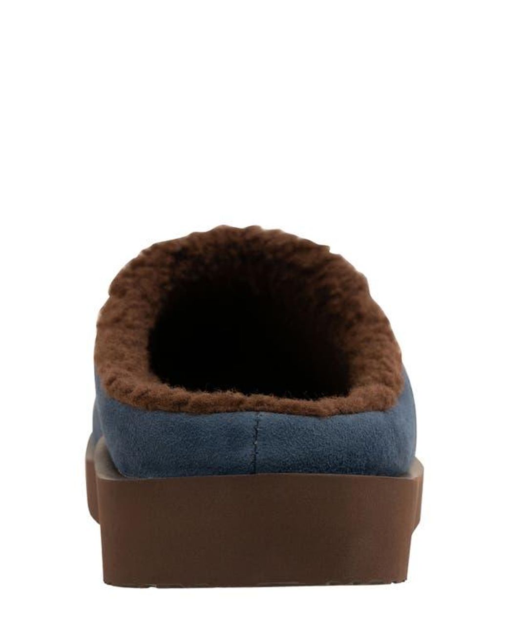 Revitalign Valley Faux Fur Lined Slipper in Blue | Lyst