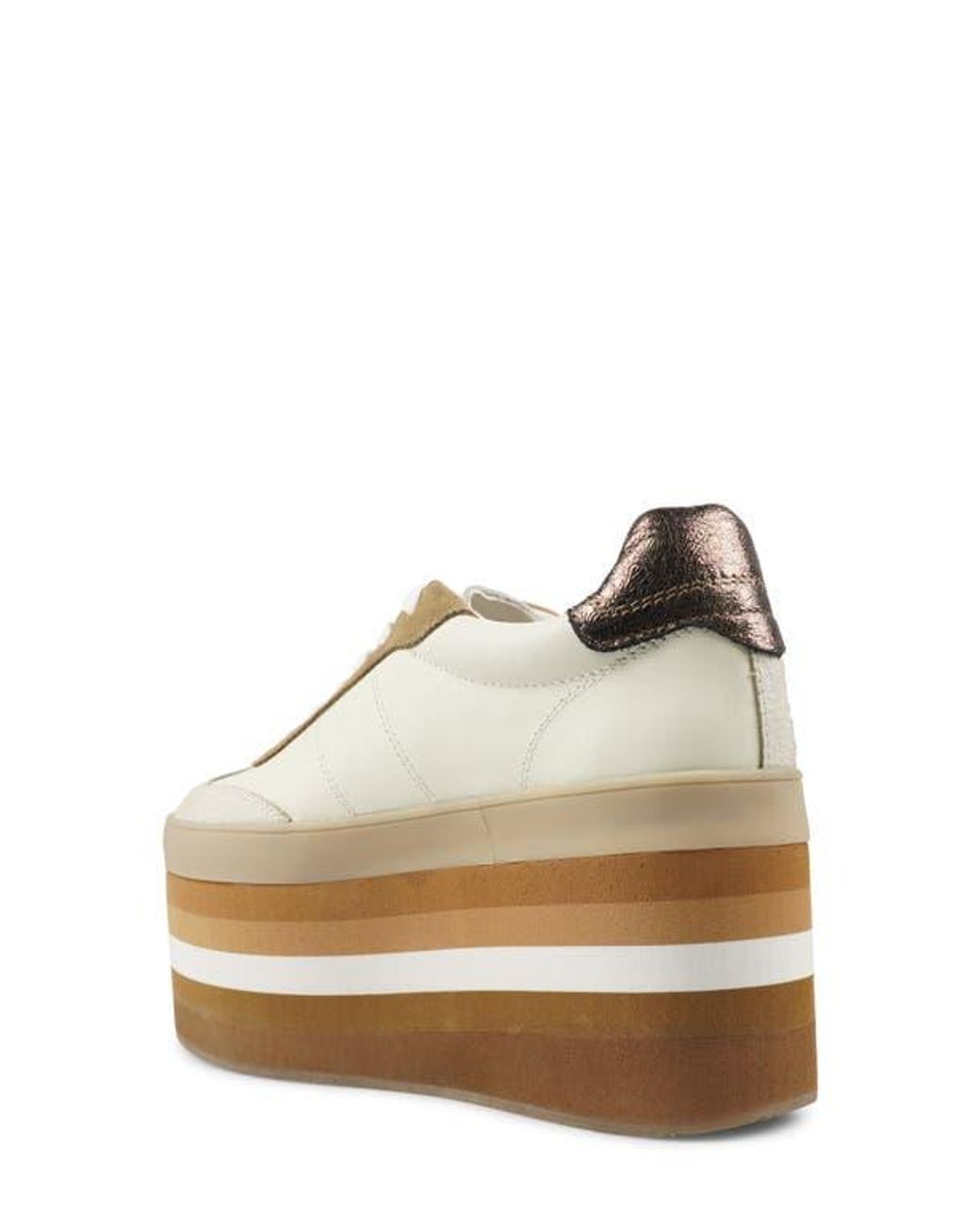 Zigi Breelynn Platform Sneaker in Natural | Lyst