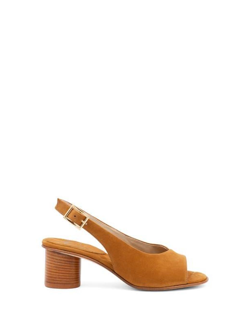Amalfi by Rangoni Elevato Slingback Sandal in Brown | Lyst