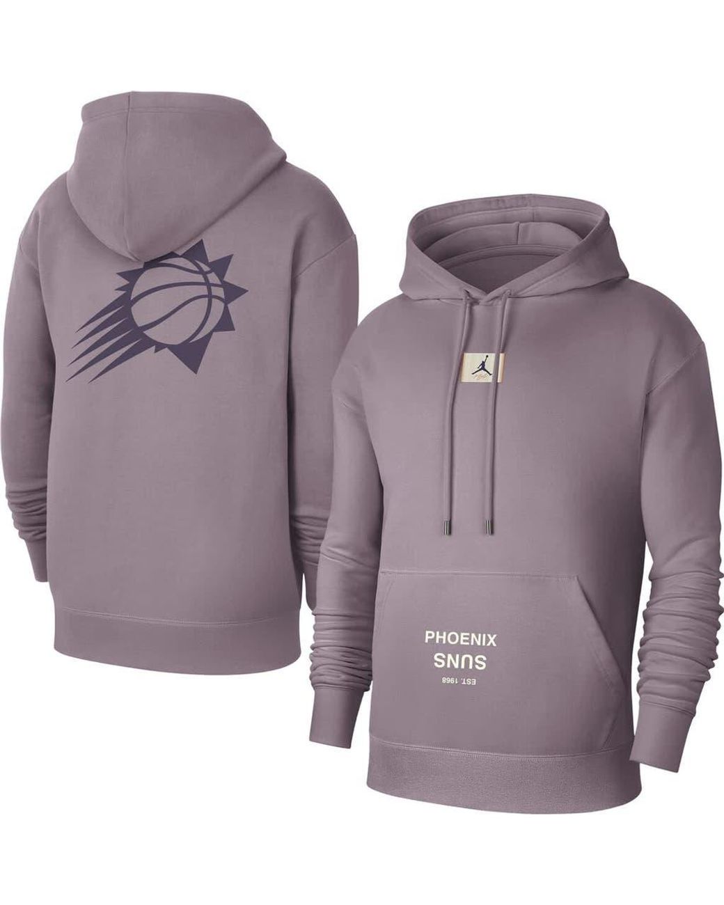 Nike Phoenix Suns Courtside Statement Edition Pullover Hoodie in Purple ...