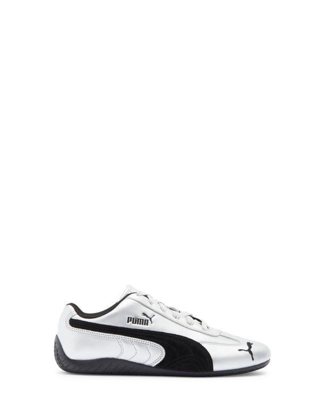 PUMA Speedcat Metallic Sneaker in White | Lyst