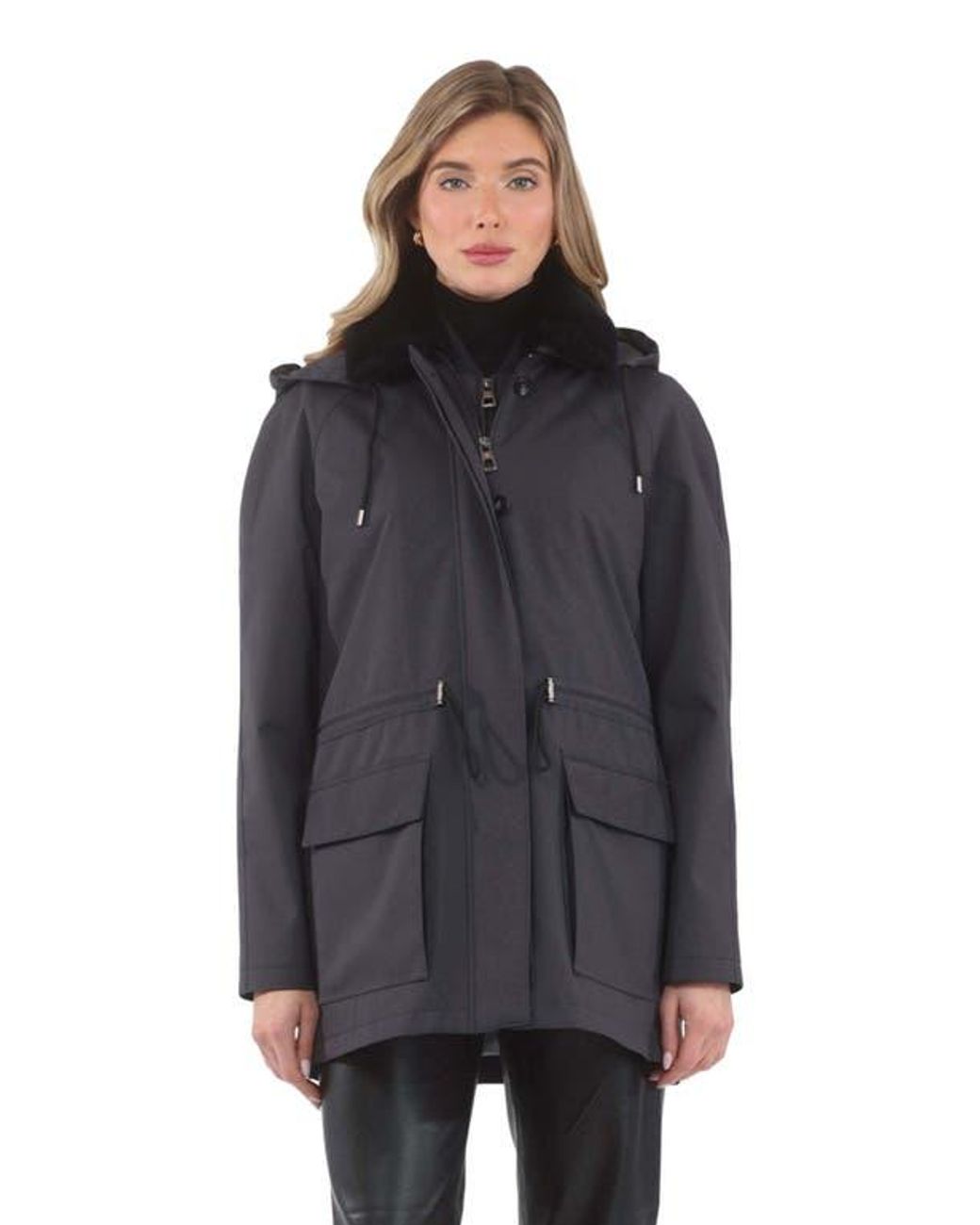 Gorski Parka With Removable Hood And Vest in Gray | Lyst