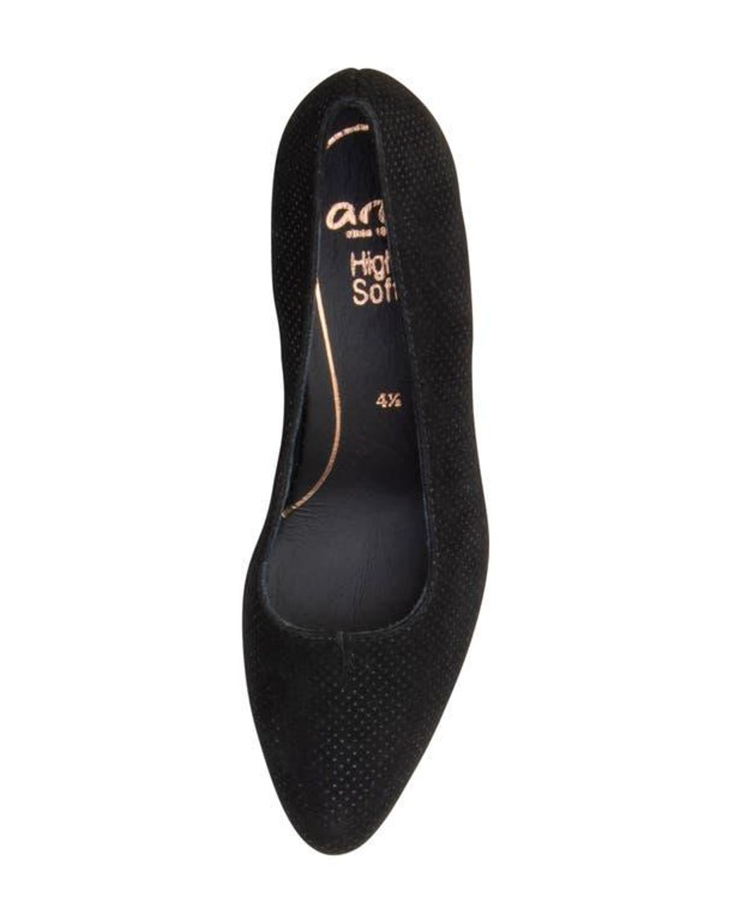 Ara Kit Kitten Heel Pump in Black | Lyst