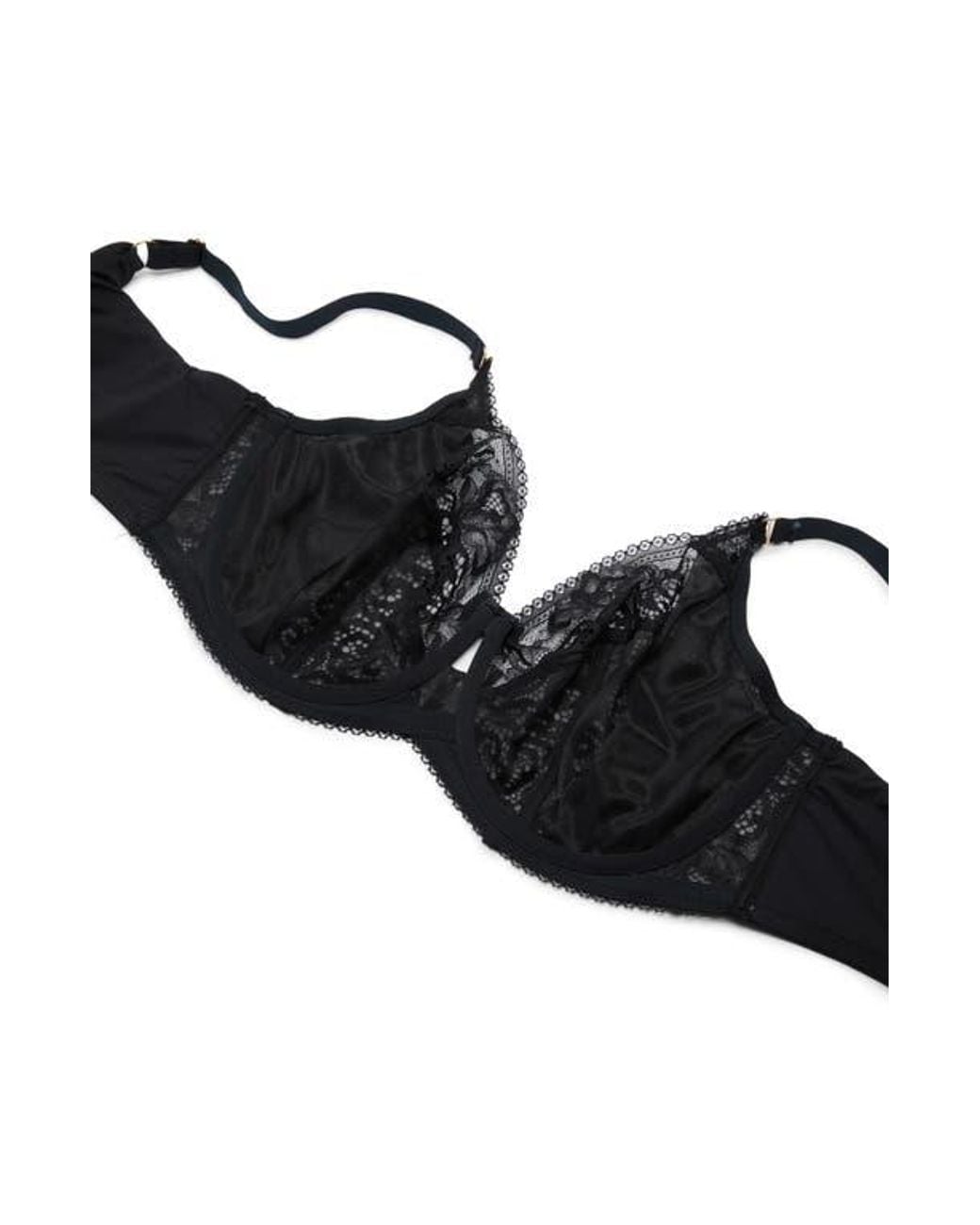 Panache Estel Underwire Full Coverage Stretch Lace Side Support Bra in ...