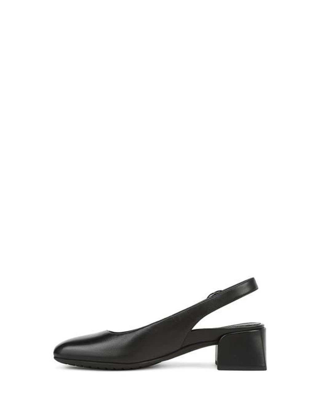 Vionic Reyes Block Heel Slingback Pump in Black | Lyst