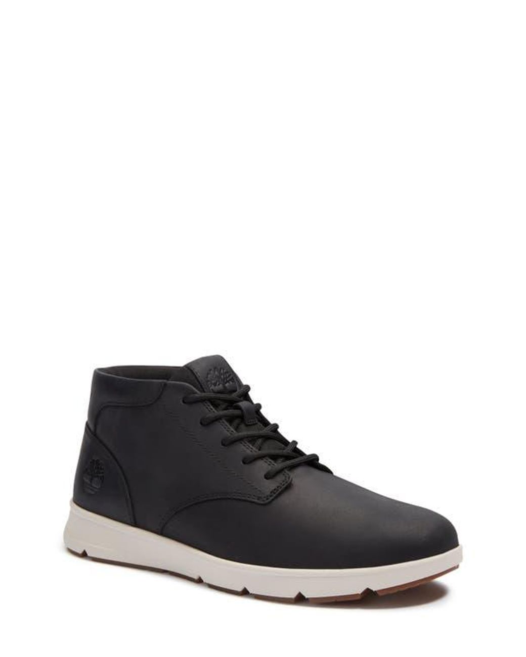 Timberland Parker Street Mid Top Sneaker in Black for Men | Lyst