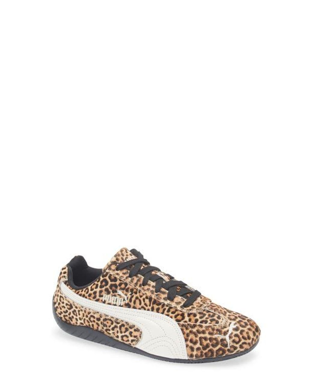 PUMA Speedcat Genuine Calf Hair Sneaker in Metallic | Lyst