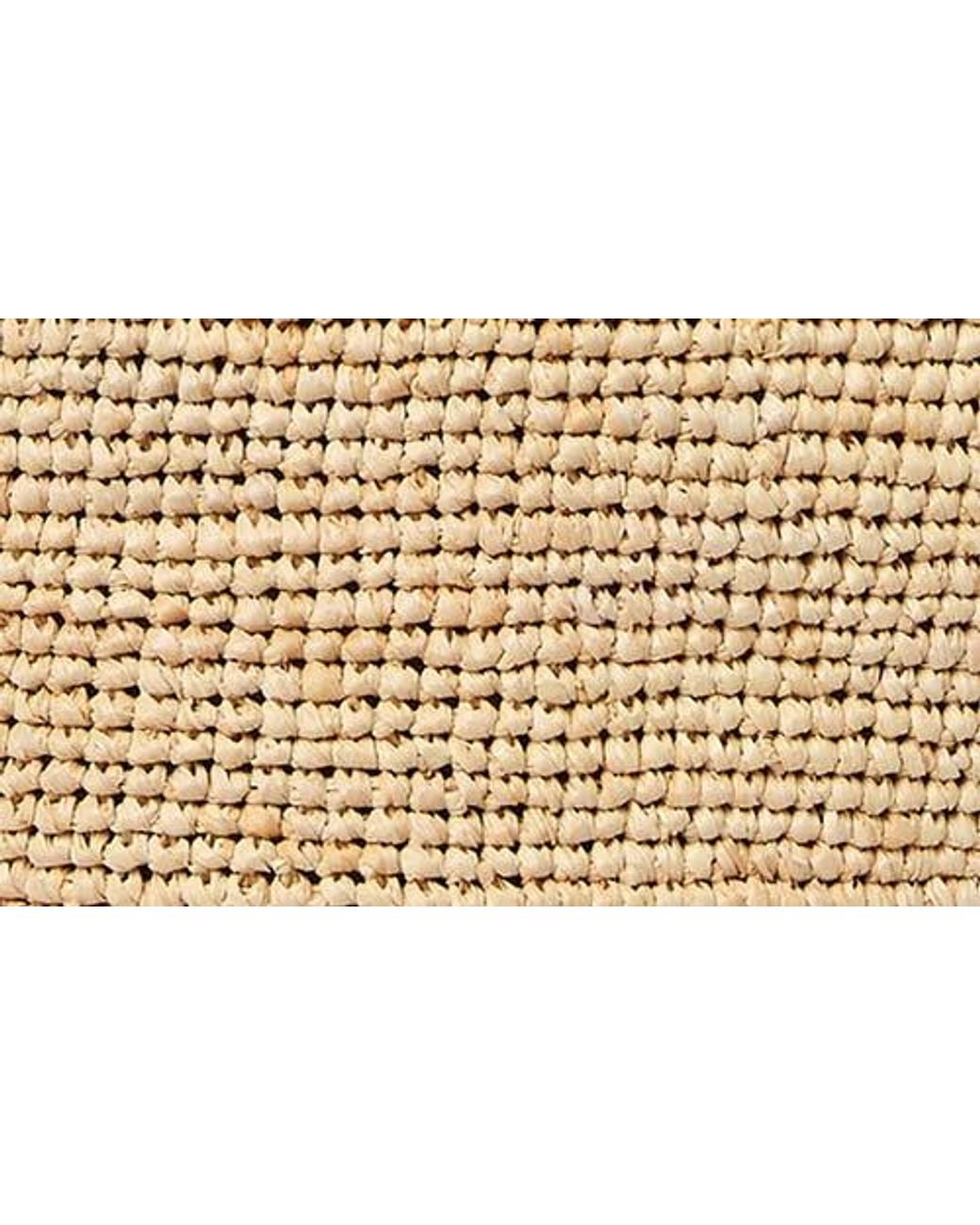 Loeffler Randall Laith Raffia Bucket Bag in Metallic | Lyst