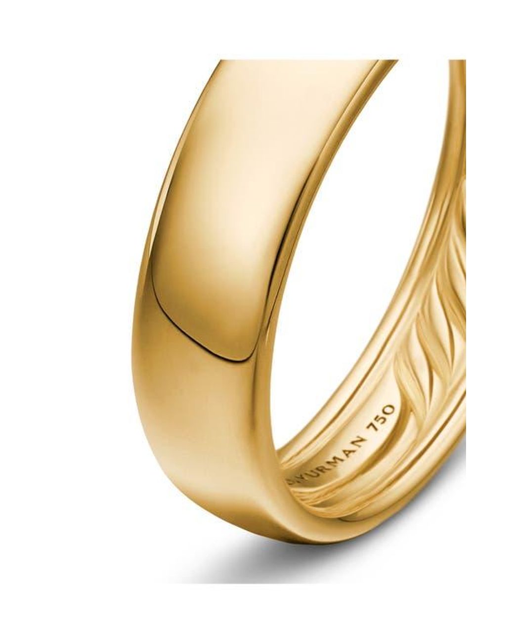David Yurman Dy Classic Band in Metallic for Men | Lyst