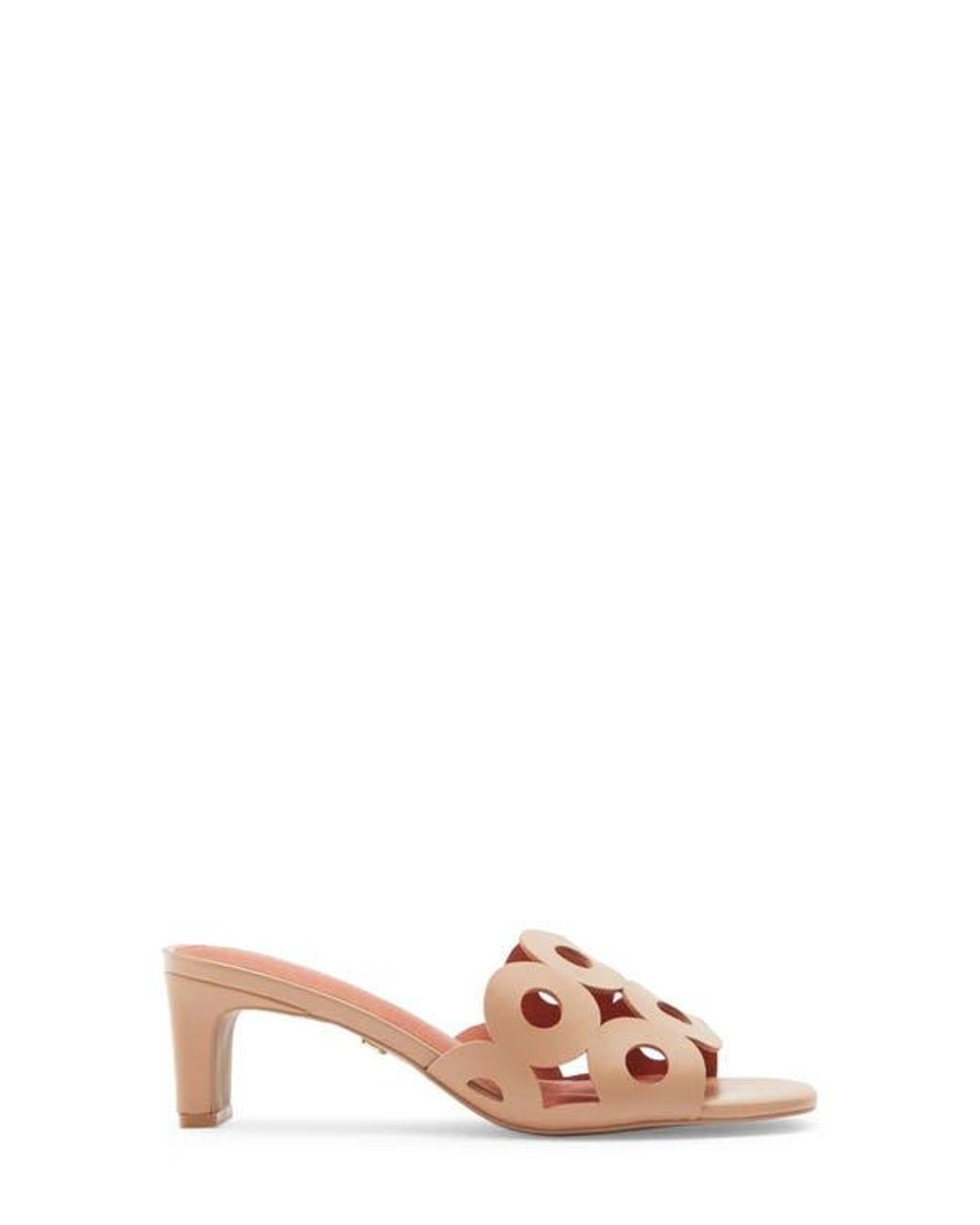 Cecelia New York Belmont Cutout Slide Sandal in Pink | Lyst
