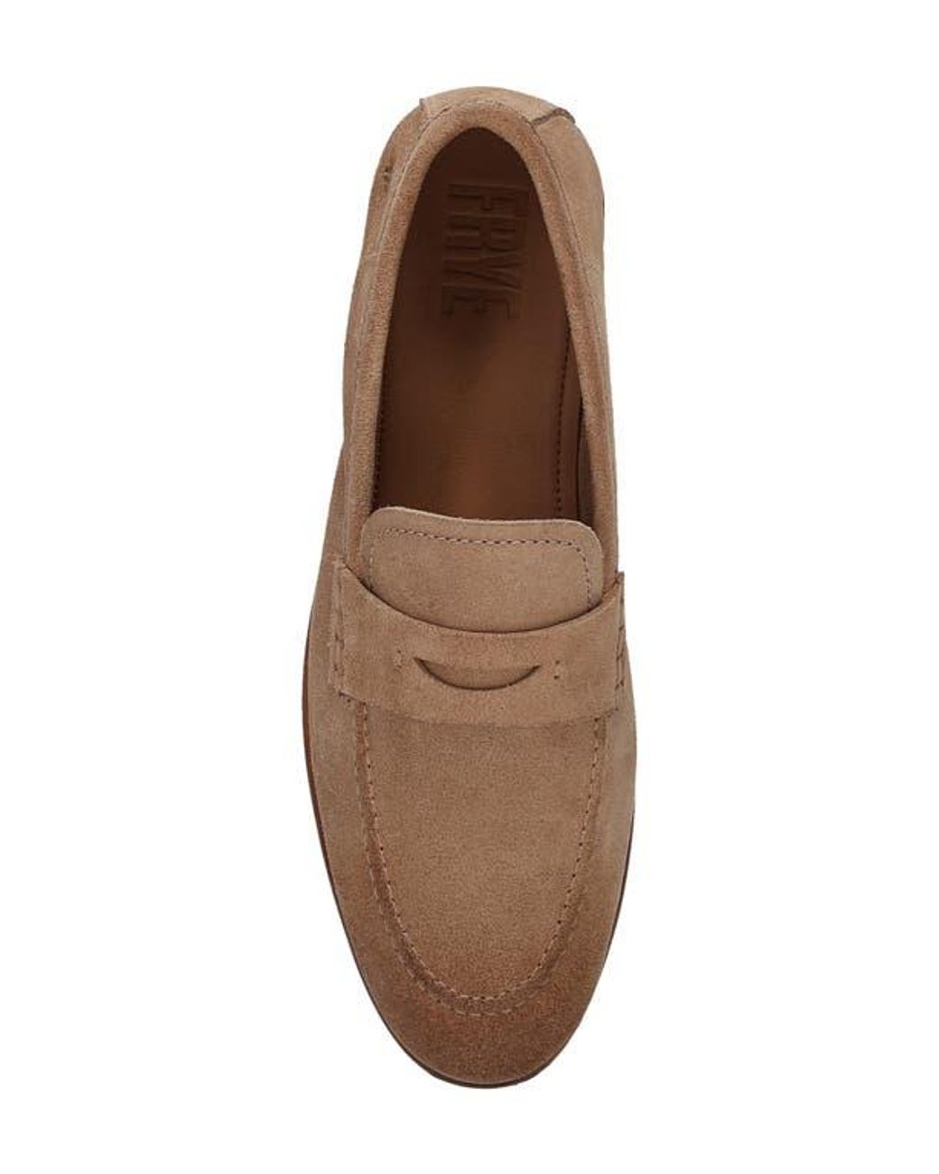 Frye Graham Penny Loafer in Brown for Men | Lyst