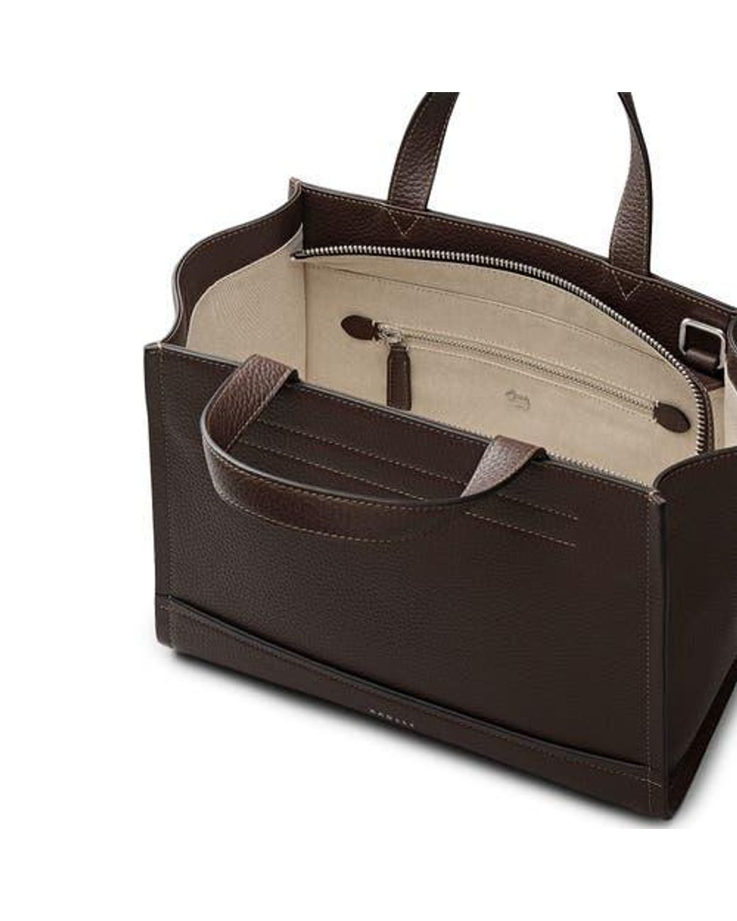 Radley Oak Street Ziptop Satchel Bag in Brown | Lyst