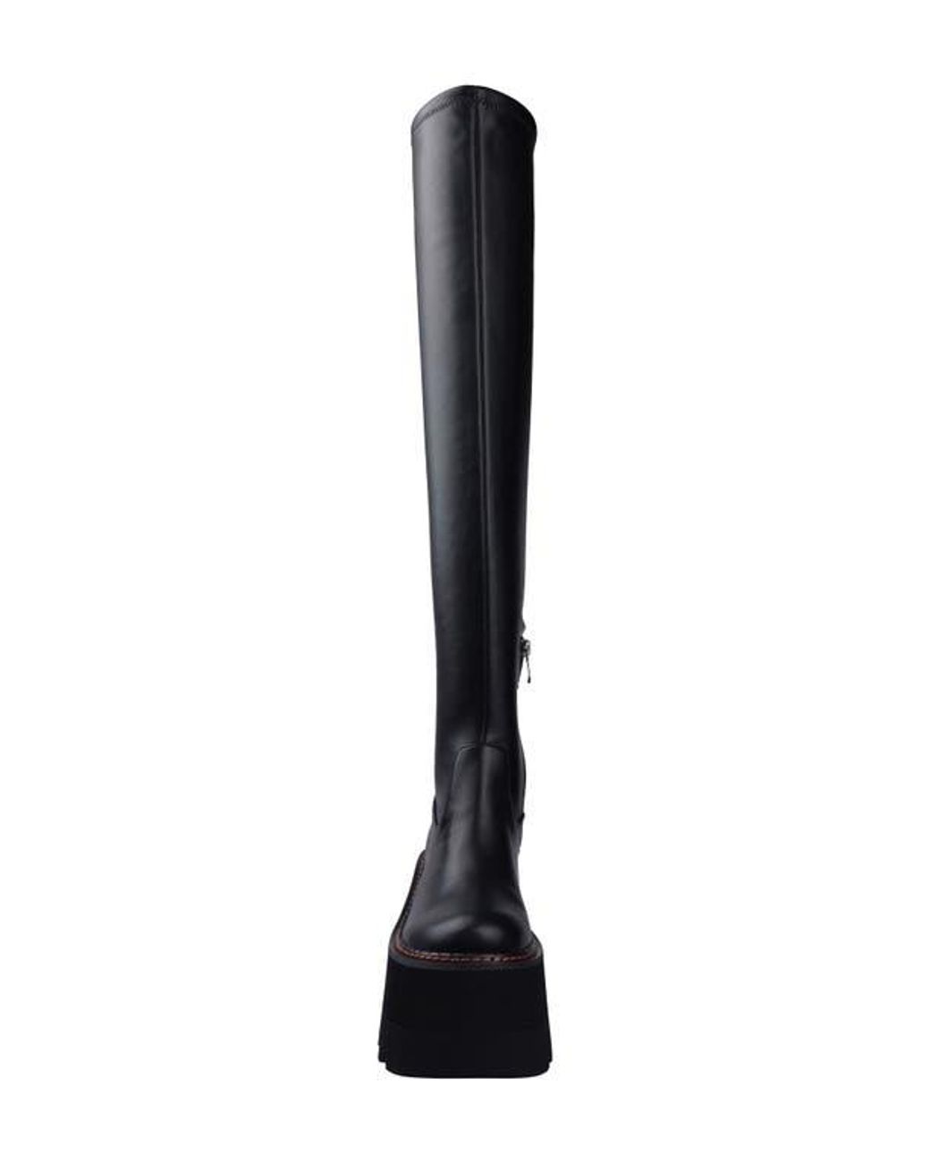 Zigi Blakely Over The Knee Platform Boot in Black | Lyst