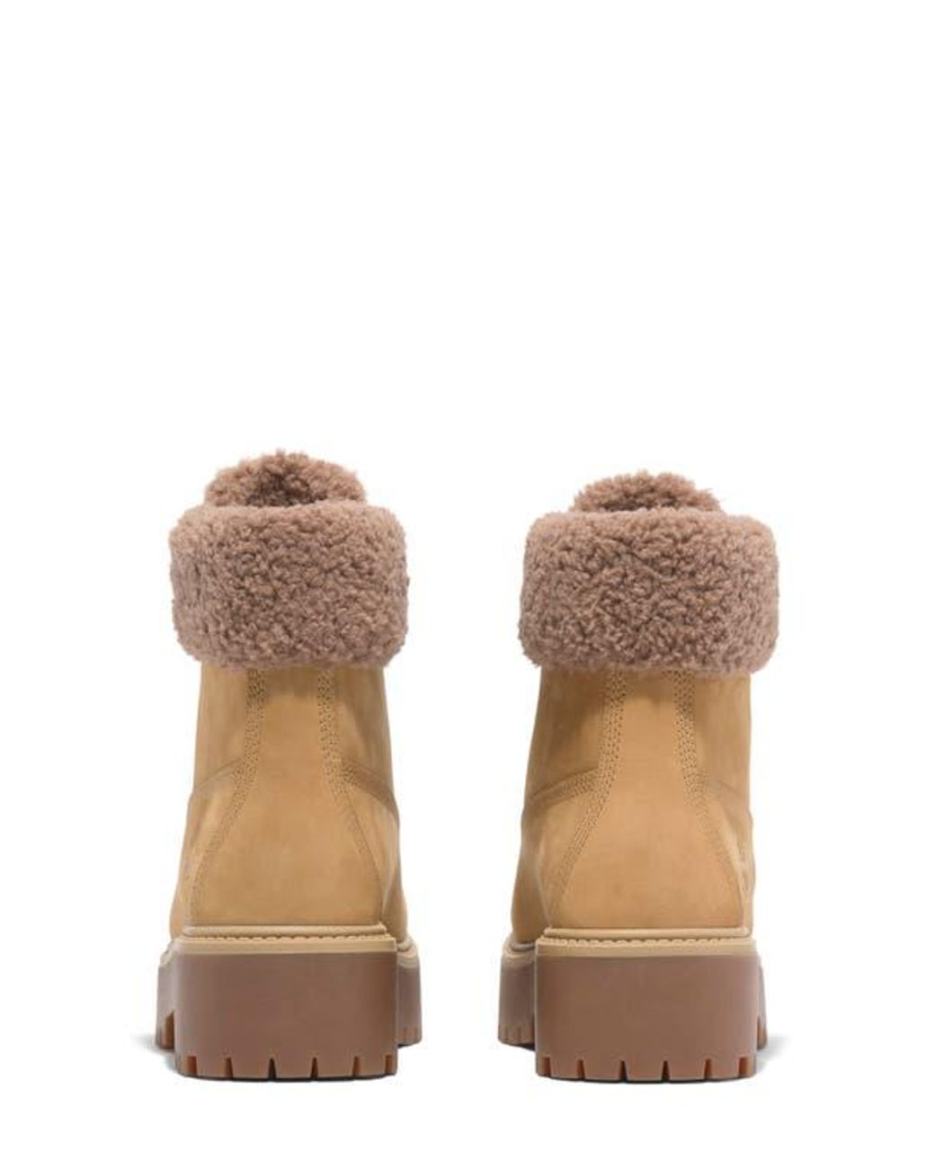 Timberland Stone Street Waterproof Faux Fur Lined Platform Boot in ...