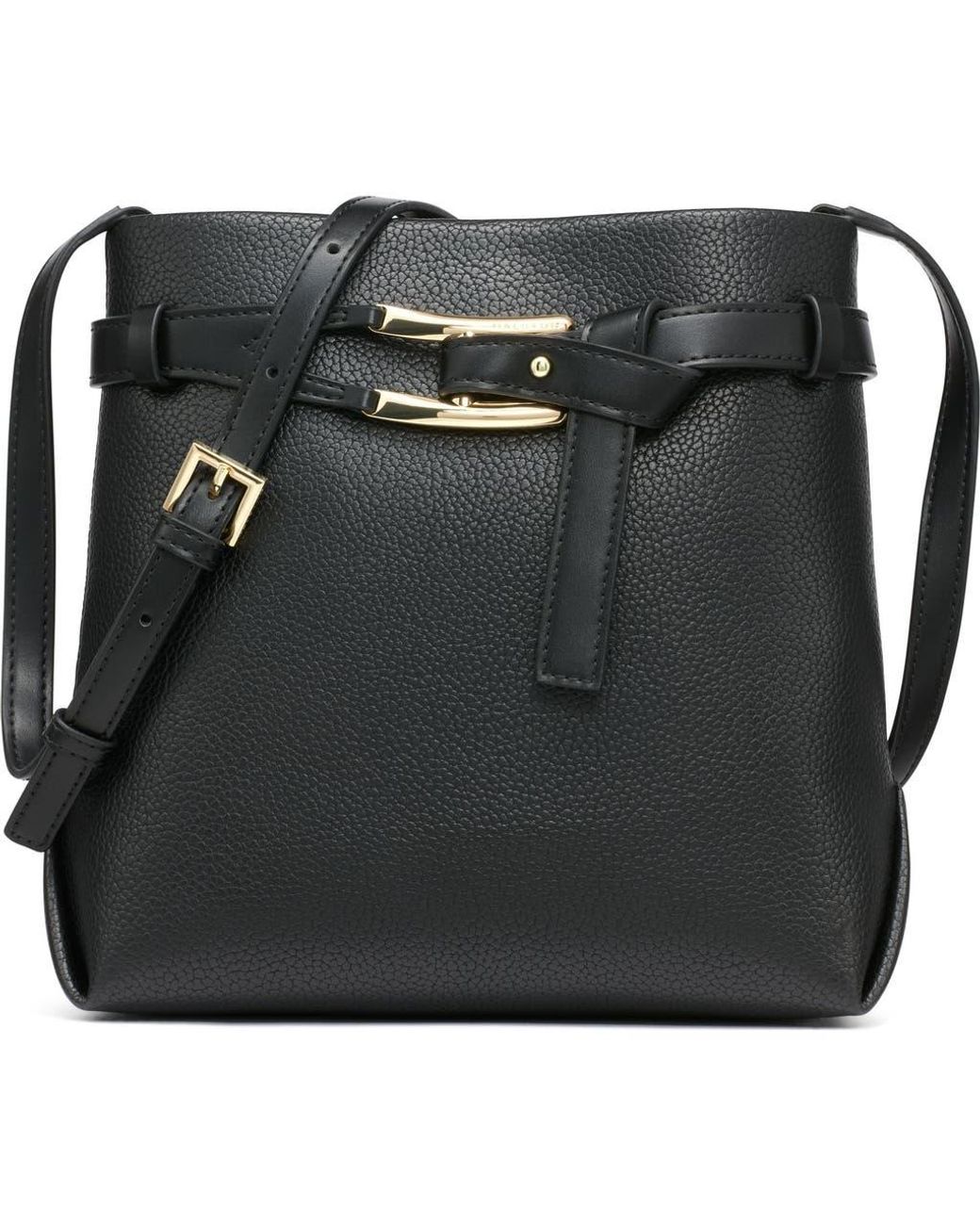 Halston Tasha Crossbody Bag in Black | Lyst
