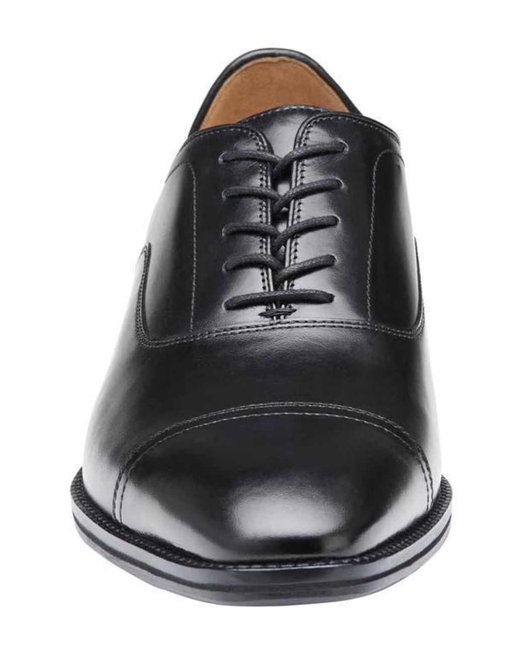 Johnston & Murphy Sullivan Cap Toe Oxford in Gray for Men | Lyst
