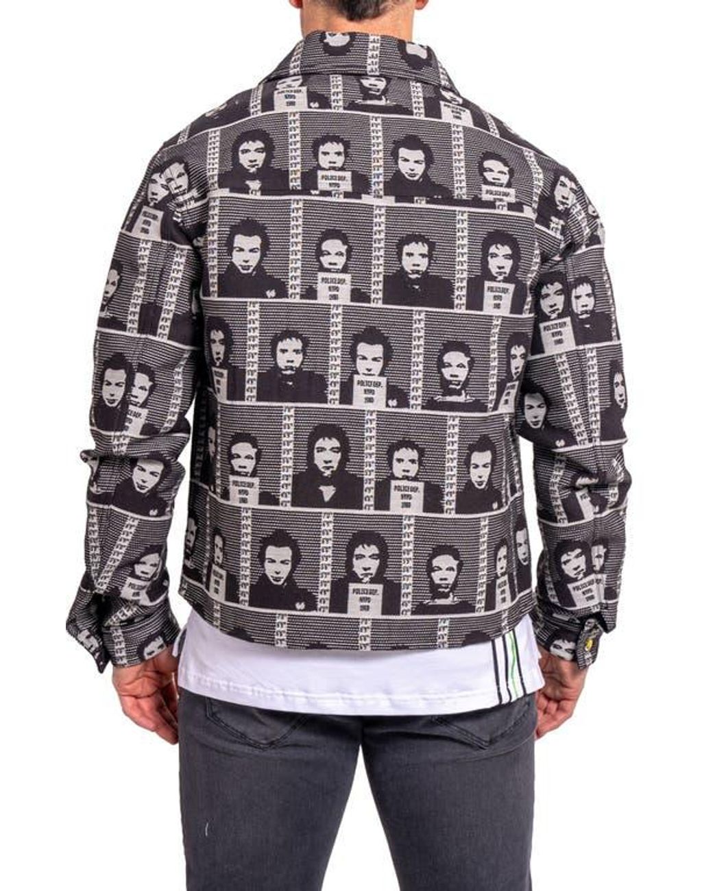 Maceoo Ascension 0004 Denim Jacket in Black for Men | Lyst