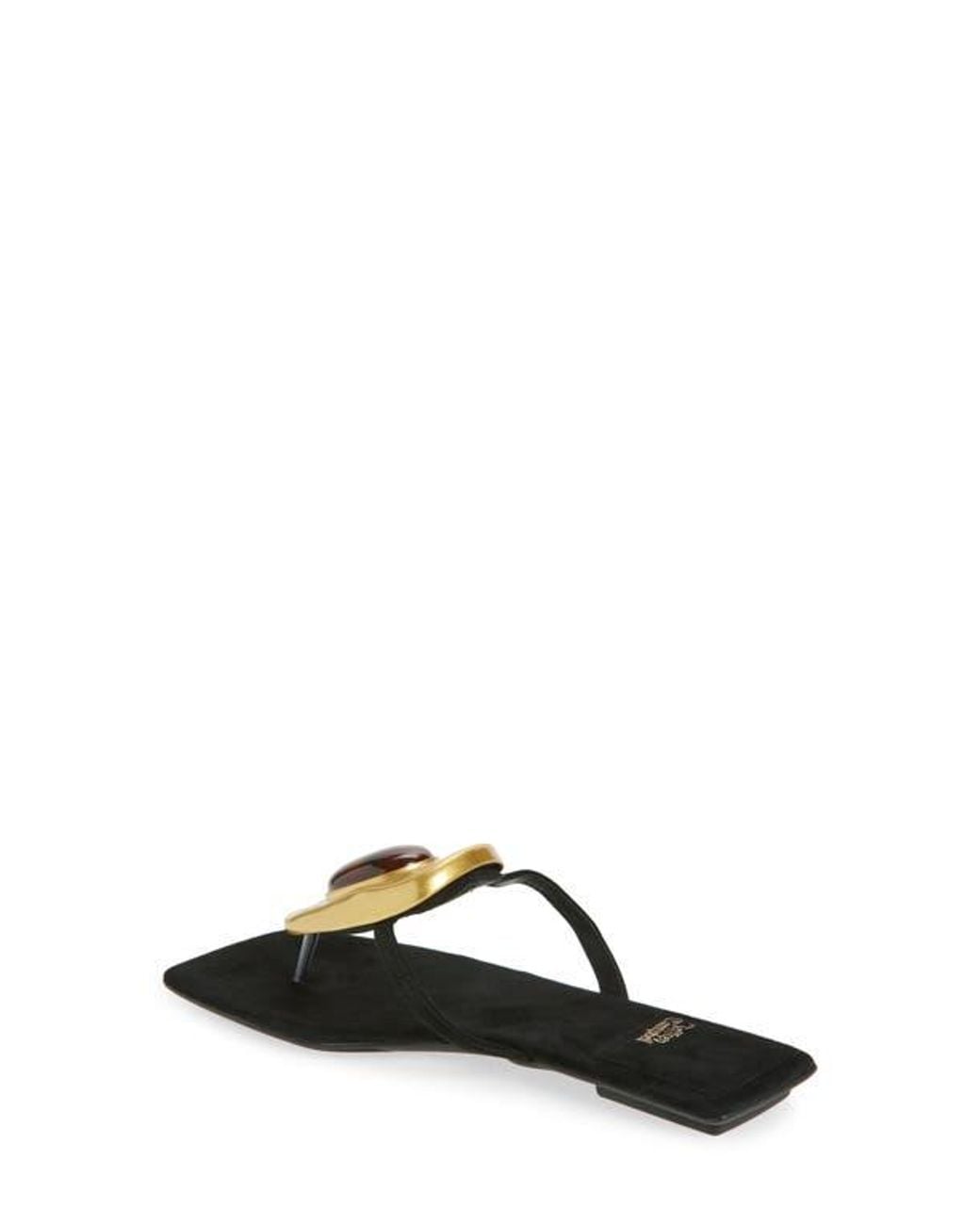 Jeffrey Campbell Bazaar Flip Flop in Black | Lyst