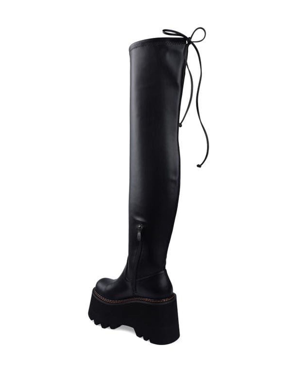 Zigi Blakely Over The Knee Platform Boot in Black | Lyst
