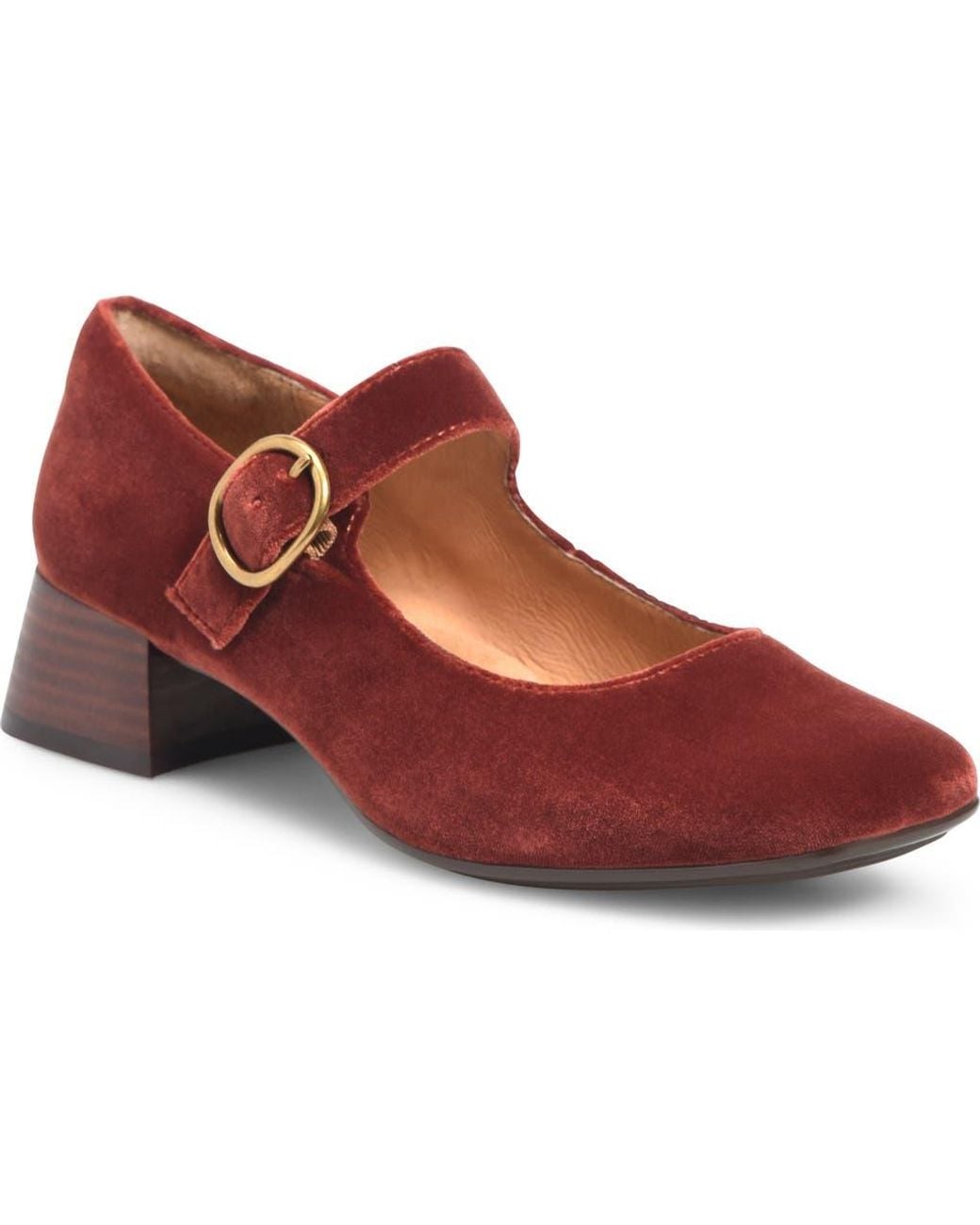 Söfft Laura Mary Jane Pump in Red | Lyst