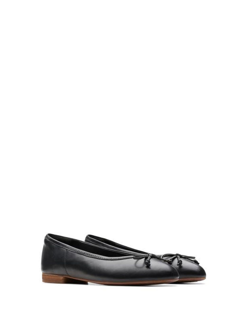 Clarks Fawna Lily Ballet Flat in Black | Lyst