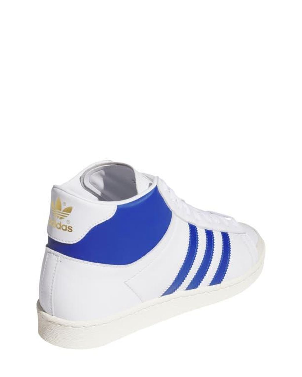 adidas Gender Inclusive Jabbar Hi Basketball Sneaker in White | Lyst