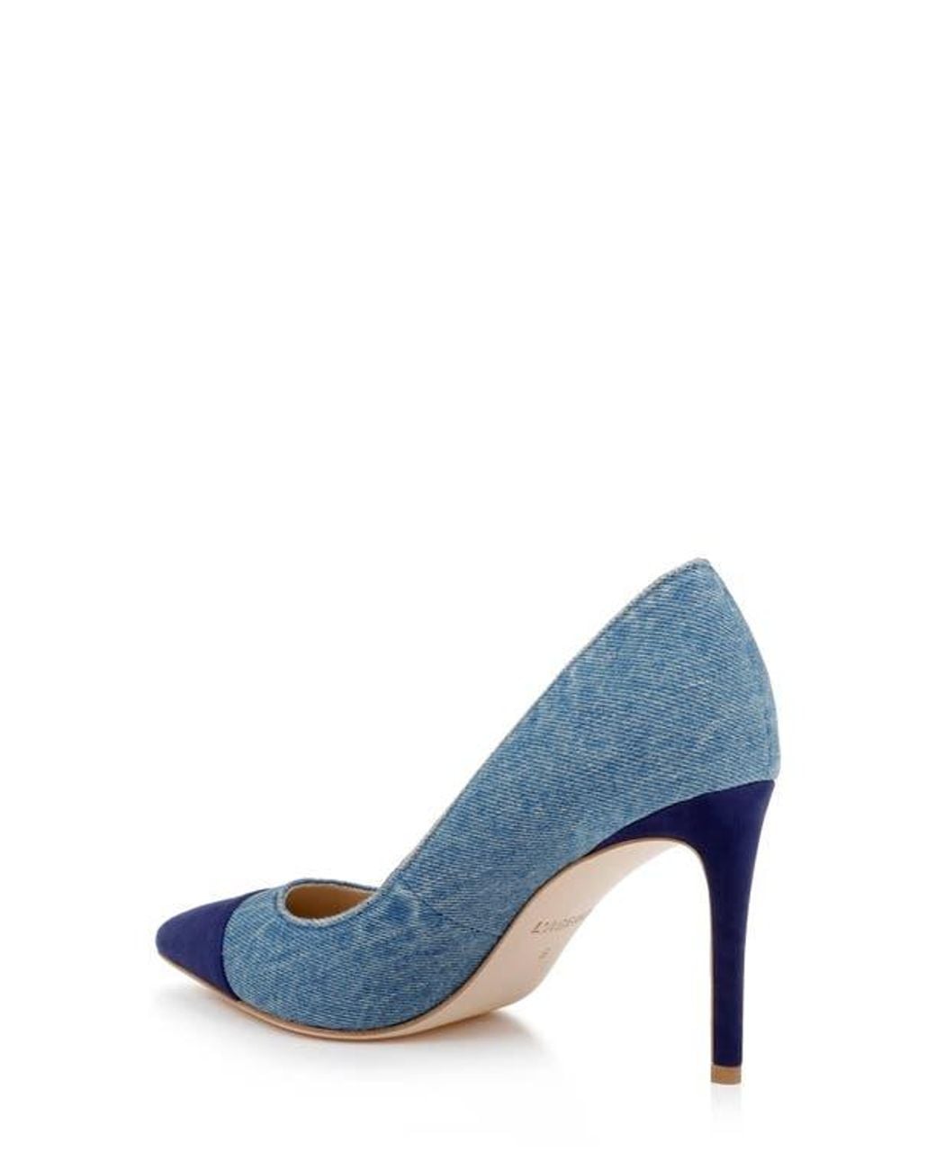 L'Agence Kendelle Pump in Blue | Lyst