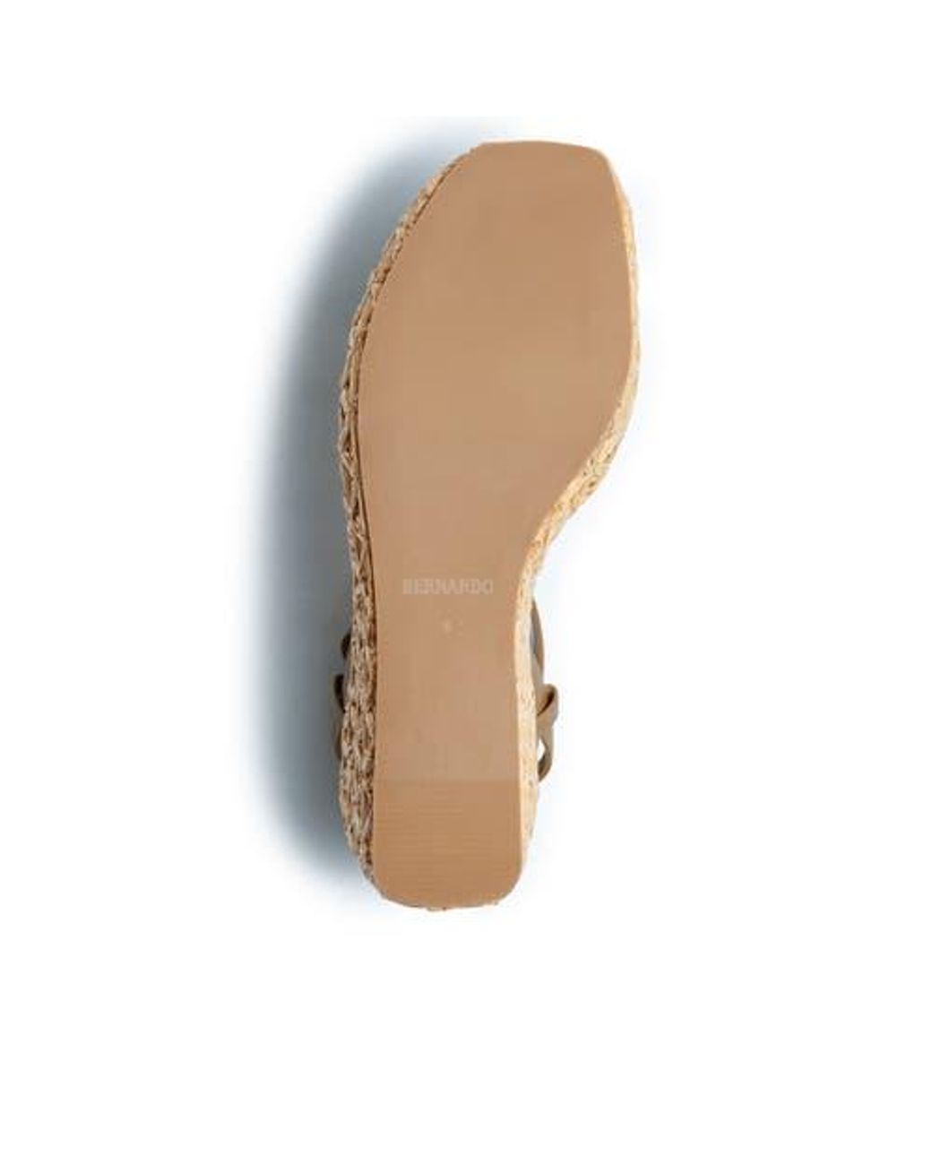 Bernardo Cario Wedge Sandal in Metallic | Lyst