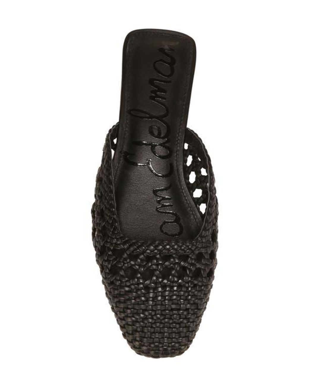 Sam Edelman Nola Woven Mule in Black | Lyst