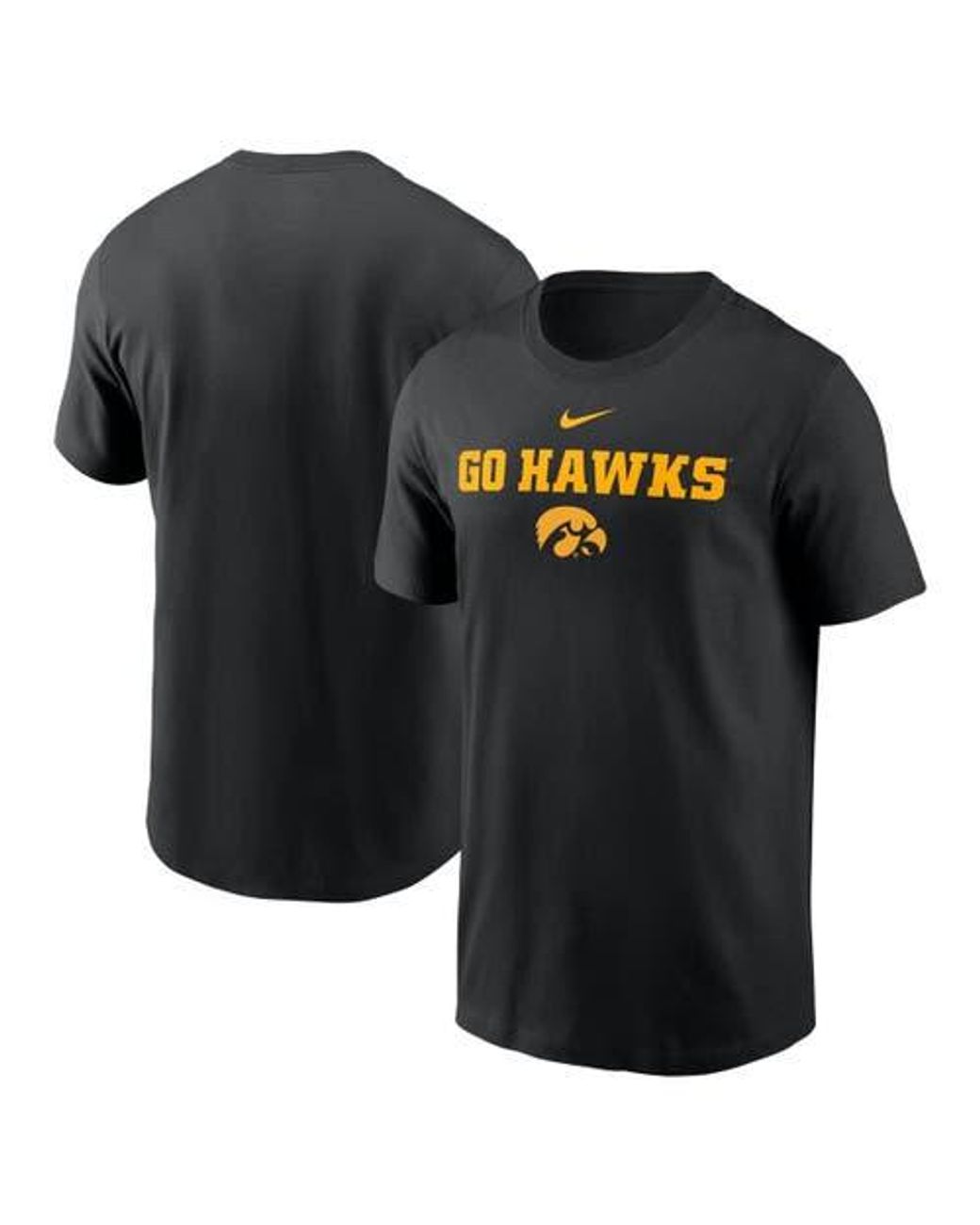 Nike Iowa Hawkeyes 2025 Sideline Mantra Performance T-Shirt in Black ...