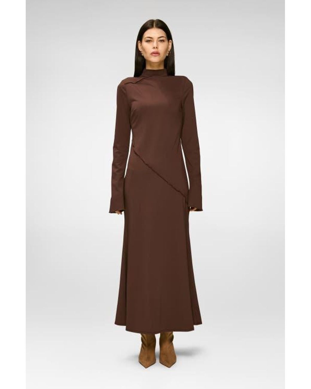 DASKA Laiba Dress in Brown | Lyst