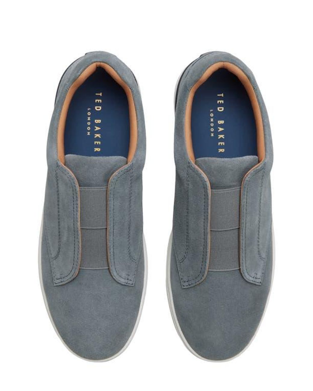 Ted Baker Brenton Slip-On Sneaker in Blue for Men | Lyst