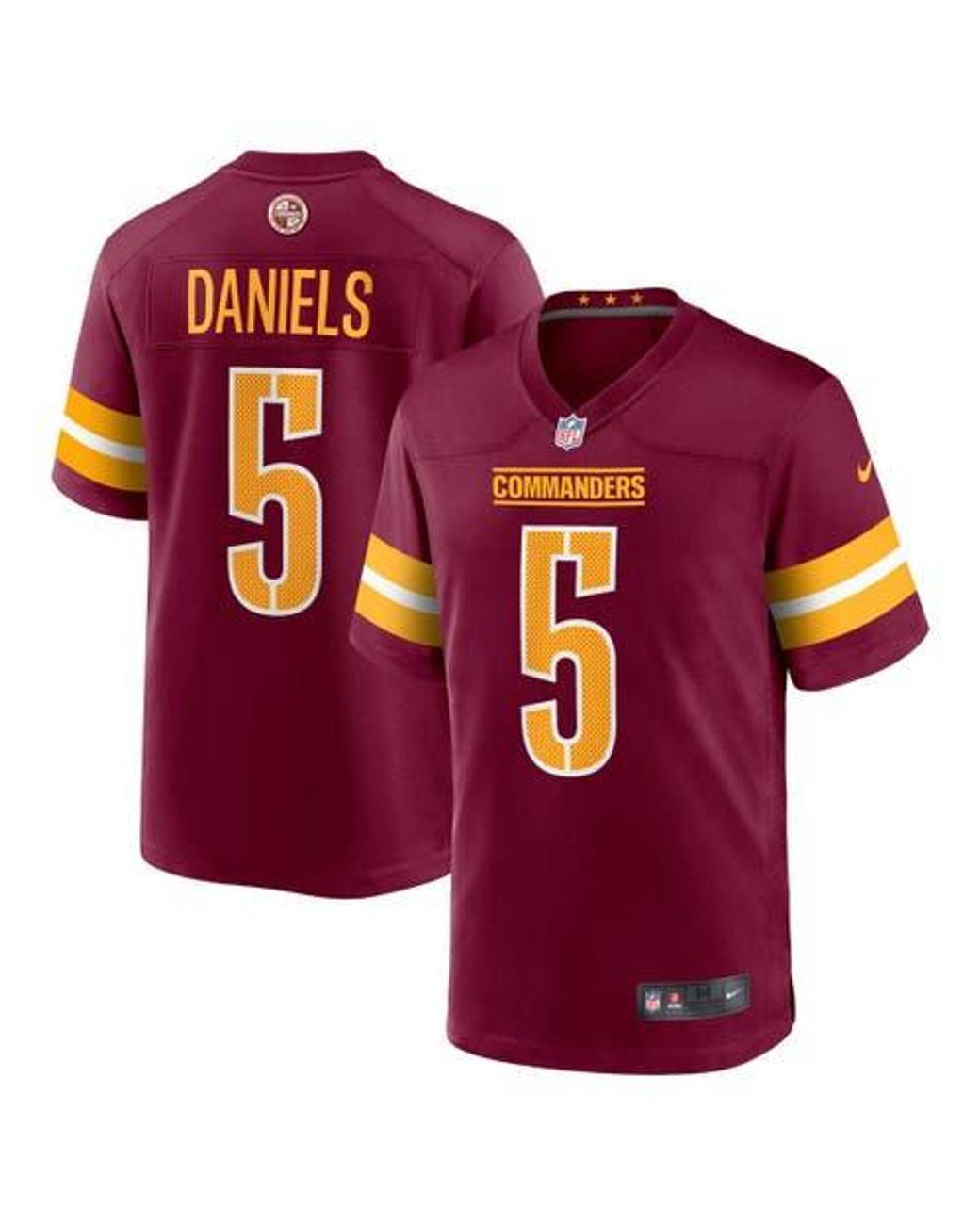 Nike Jayden Daniels Washington Commanders Player Game Jersey in Red for ...