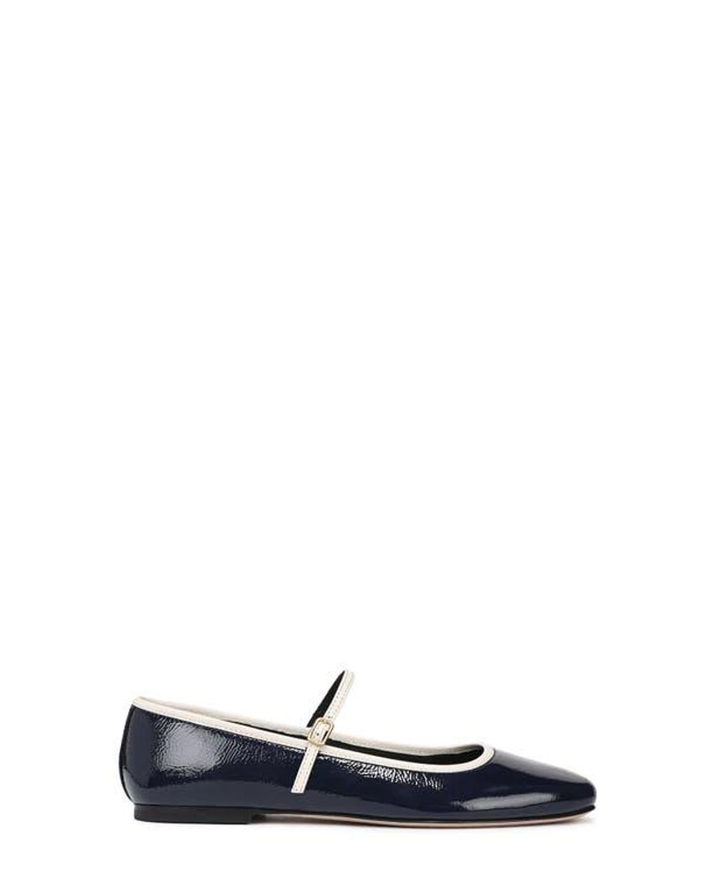Veronica Beard Ellie Mary Jane Flat in Blue | Lyst