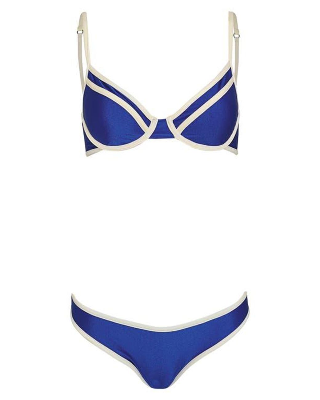 Maaji Cobalt Iconic Reversible Bikini Bottoms in Blue | Lyst