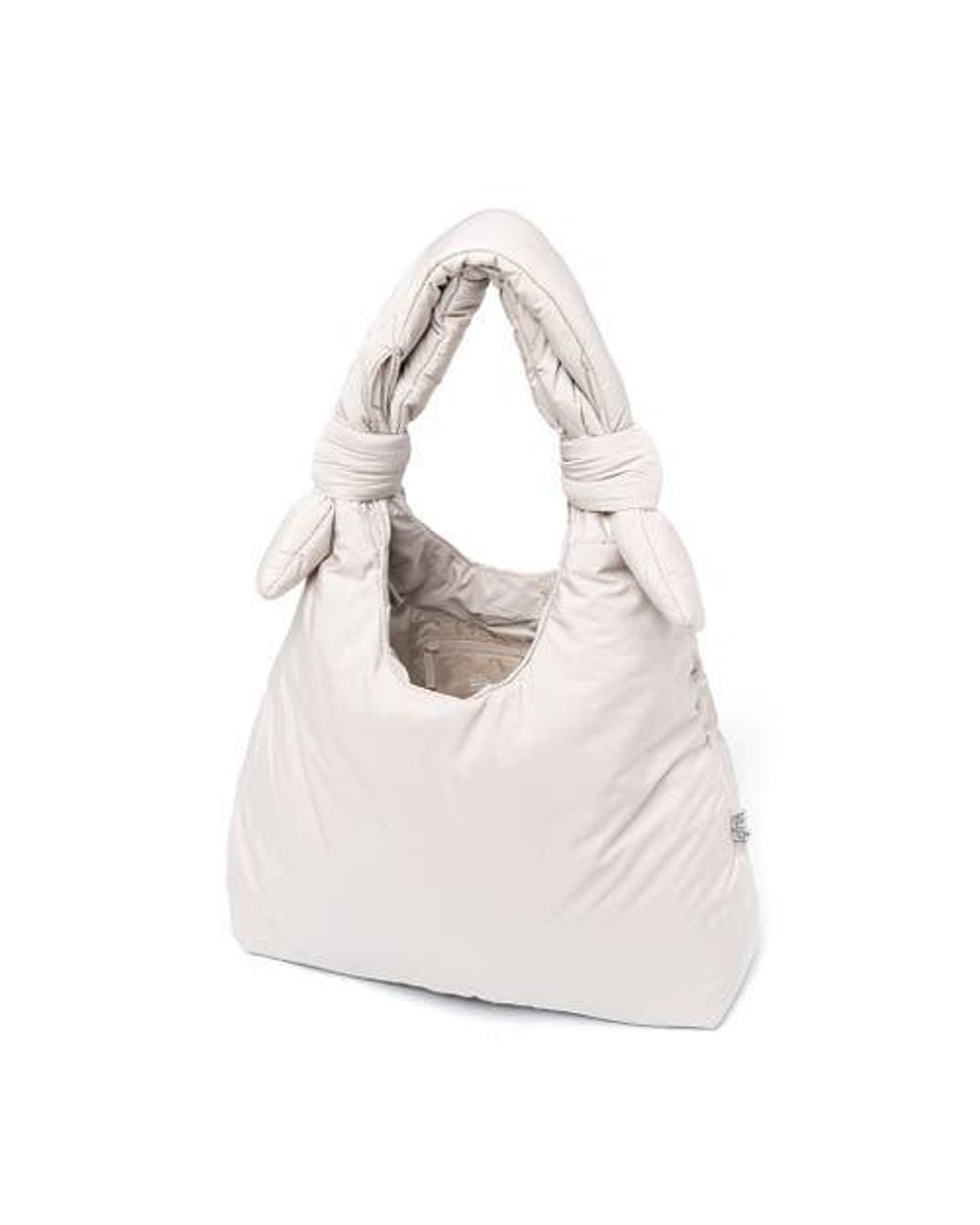 Lefrik Biwa Puffy Bag in White | Lyst