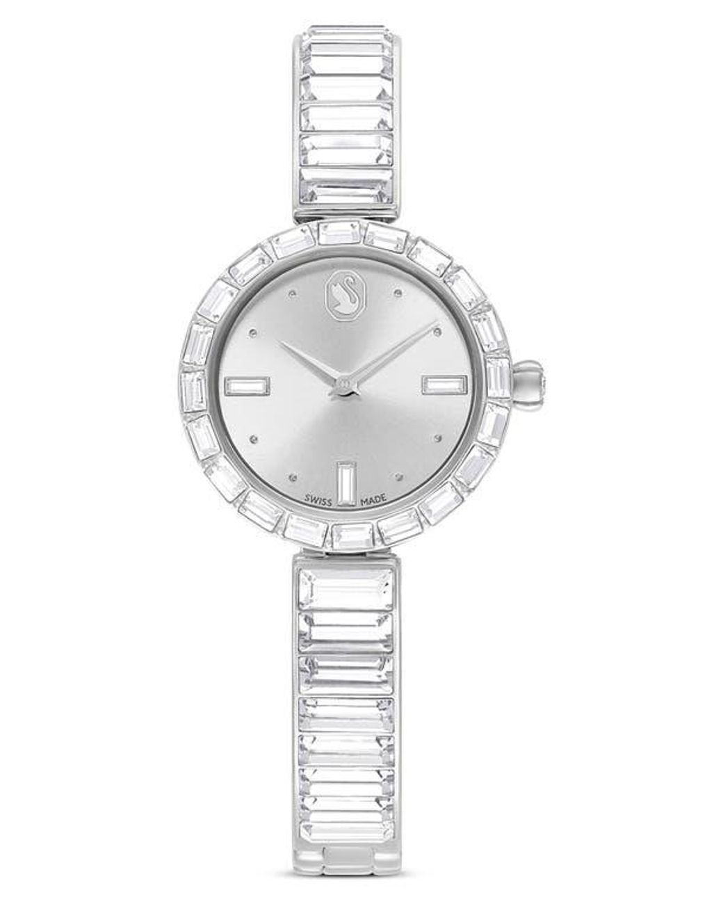 Swarovski Matrix Bracelet Watch, 25Mm in Metallic | Lyst