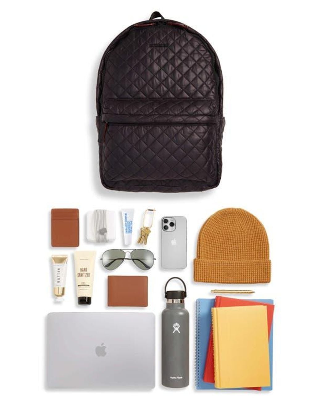 MZ Wallace Metro Deluxe Backpack in Black | Lyst