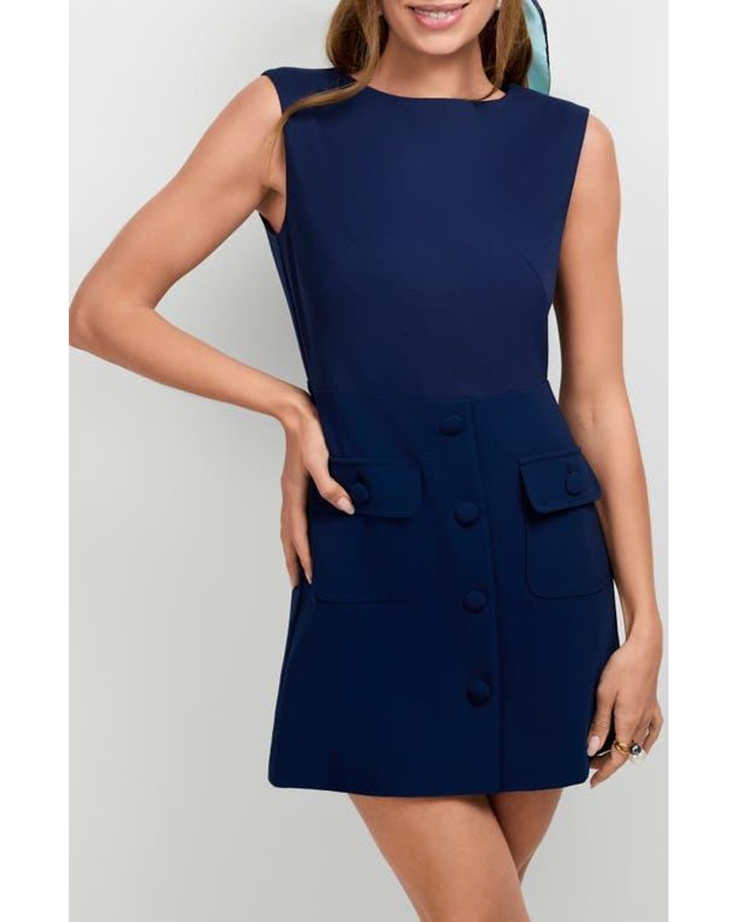 Trina Turk Fiera Dress in Blue | Lyst