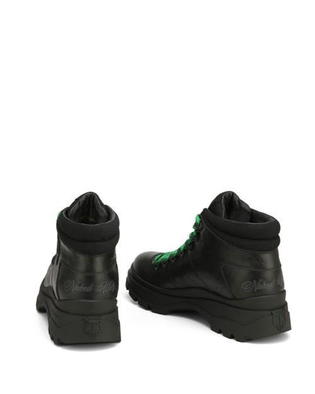 Naked Wolfe Aspire Leather Boot in Black for Men | Lyst
