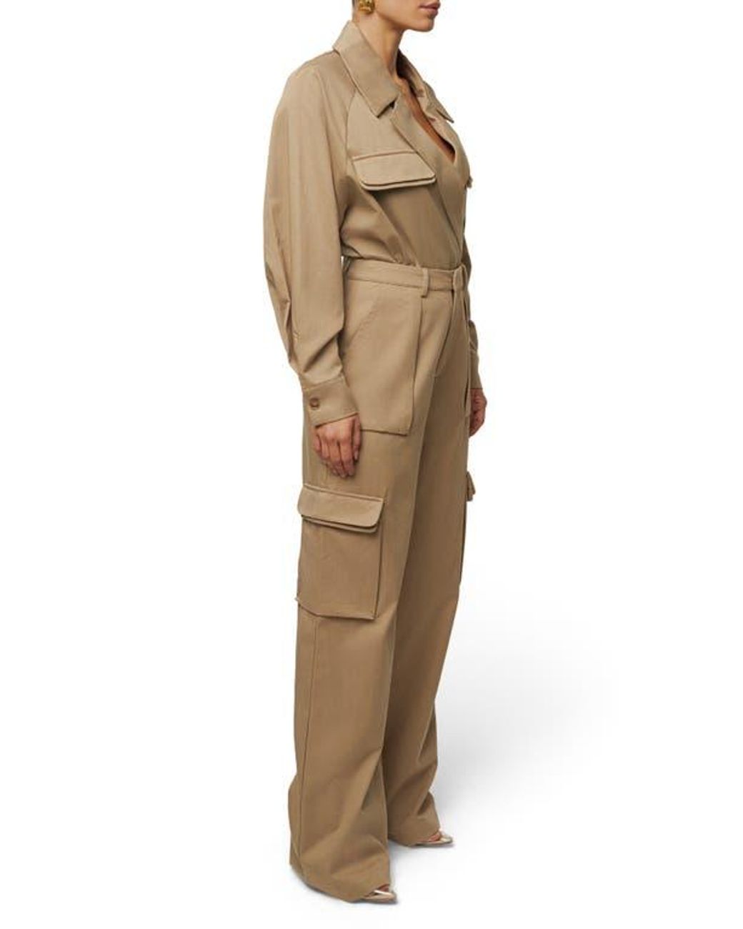 JLUXLABEL Theory Bodysuit in Brown | Lyst