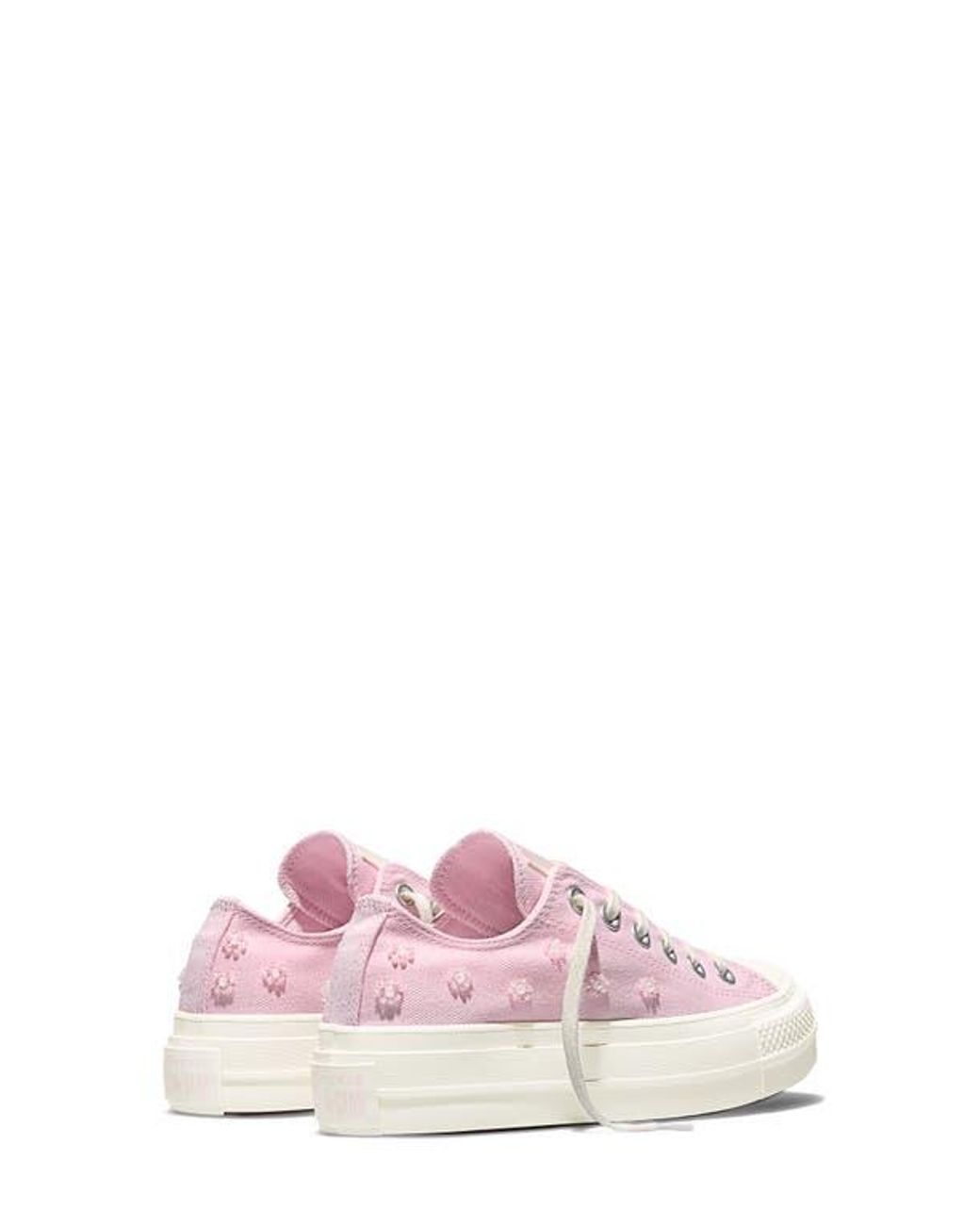 Converse Chuck Taylor All Star Lift Platform Oxford Sneaker in Pink | Lyst