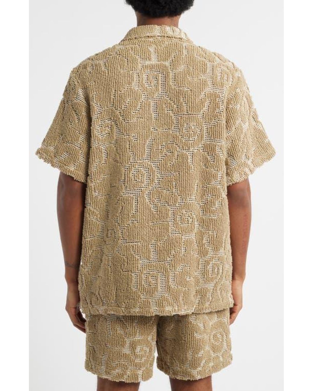 Oas Sunero Camp Shirt in Natural for Men | Lyst