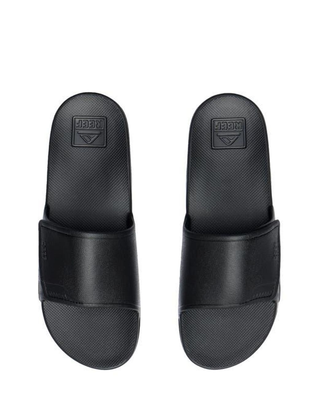 Reef Fanning H2O Slide in Black for Men | Lyst