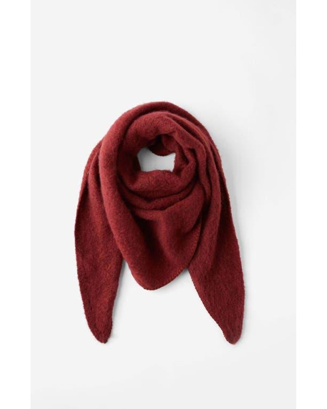 Rubi Shoes Triangle Scarf in Red | Lyst